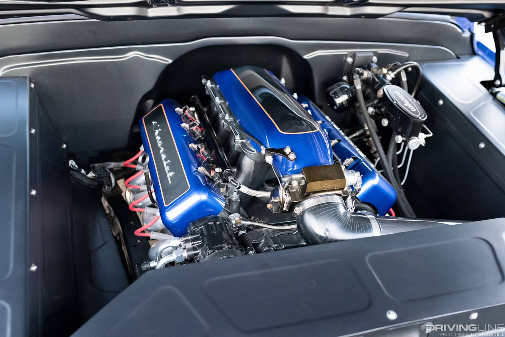 The Blue Devil: Show & Speed's Chevy Silverado Custom | DrivingLine