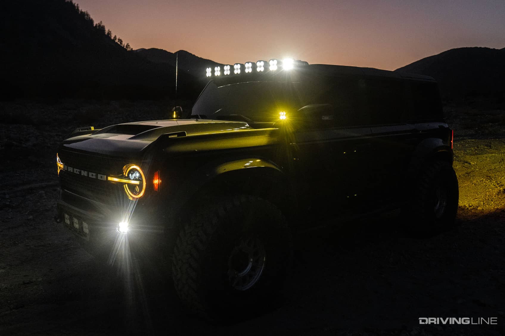 Lighting it Up with "Rad Bronco": A Badlands Sasquatch Built for Work ...
