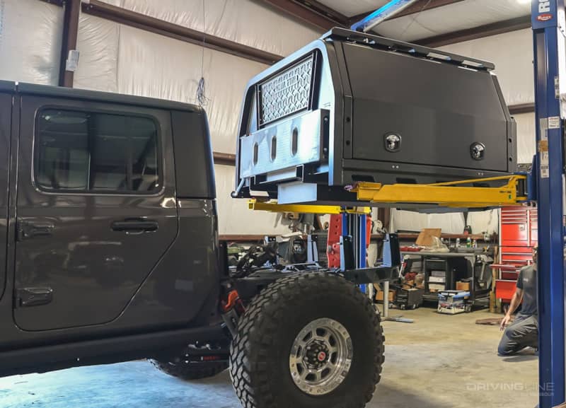 Jeep Gladiator Rubicon on 40's Flatbed Conversion from MITS Alloy ...