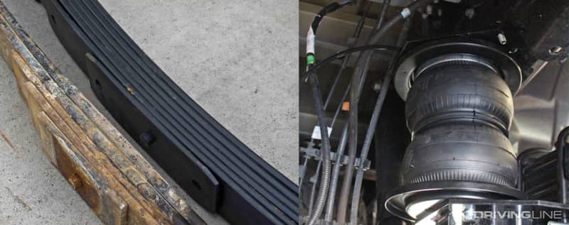 Best Way to Prevent Truck Rear Suspension Sag: Add-A-Leafs Or Air ...