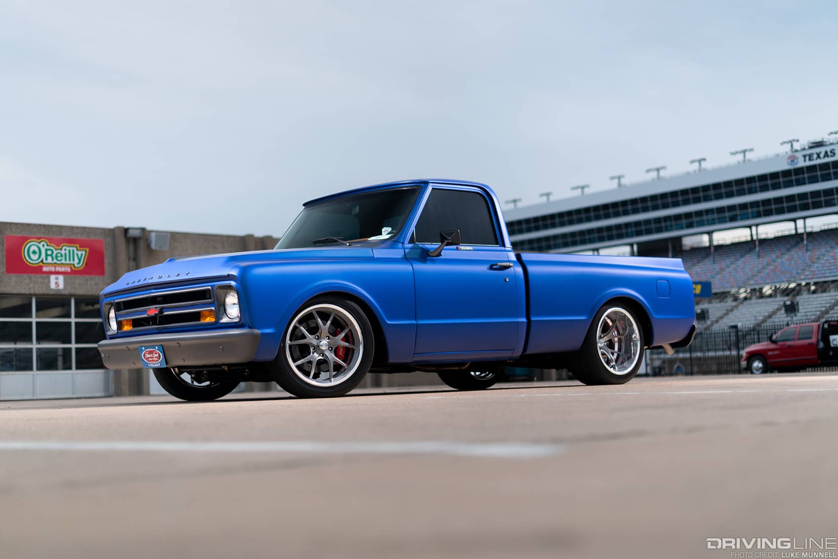 The Blue Devil: Show & Speed's Chevy Silverado Custom | DrivingLine