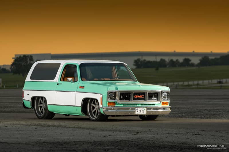 Double Mint: A Dual Purpose, Slammed ’78 GMC Jimmy Showstopper that ...