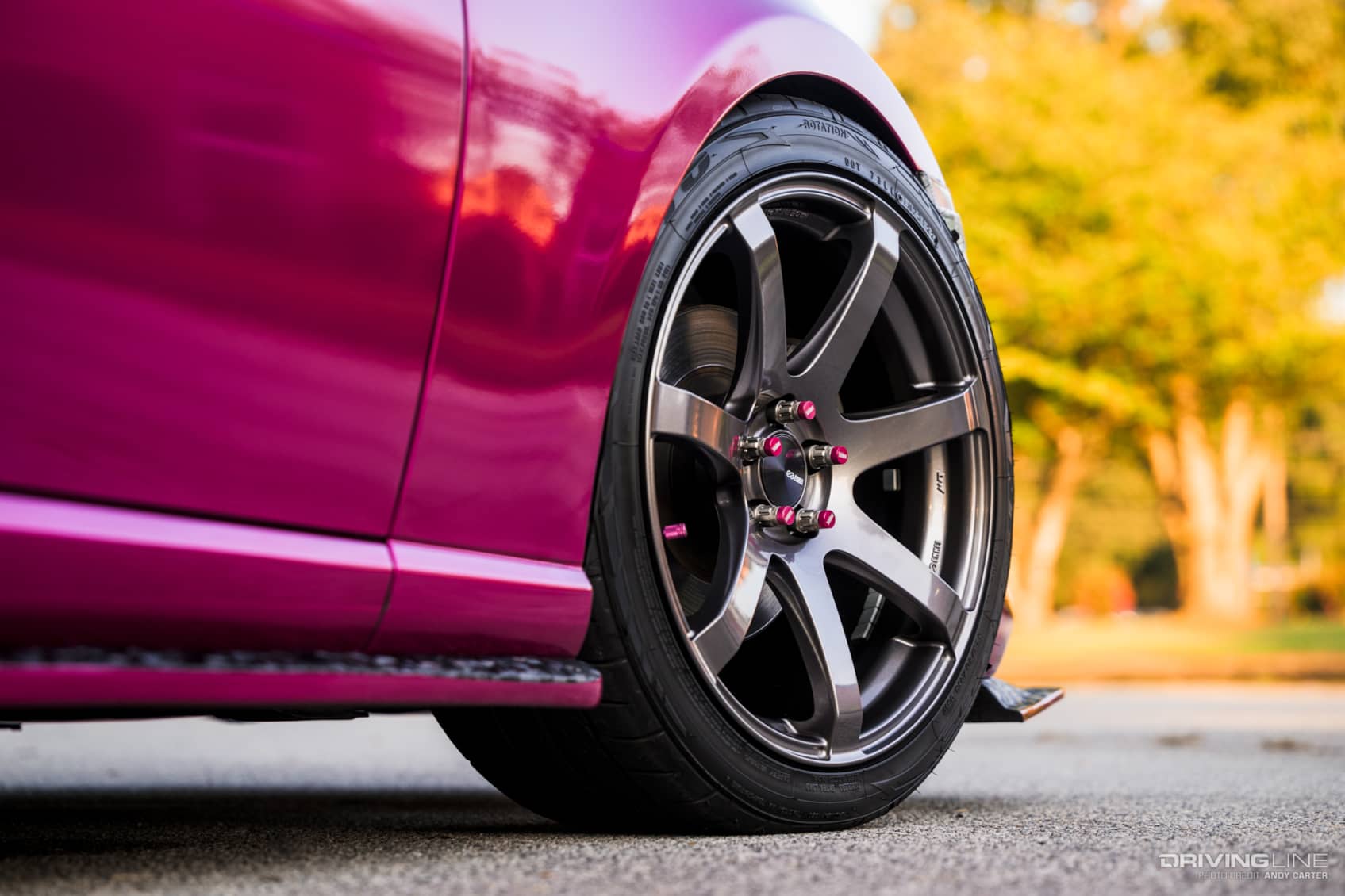 LS-Swapped Scion FRS: A Fuschia Fusion of Power and Style | DrivingLine