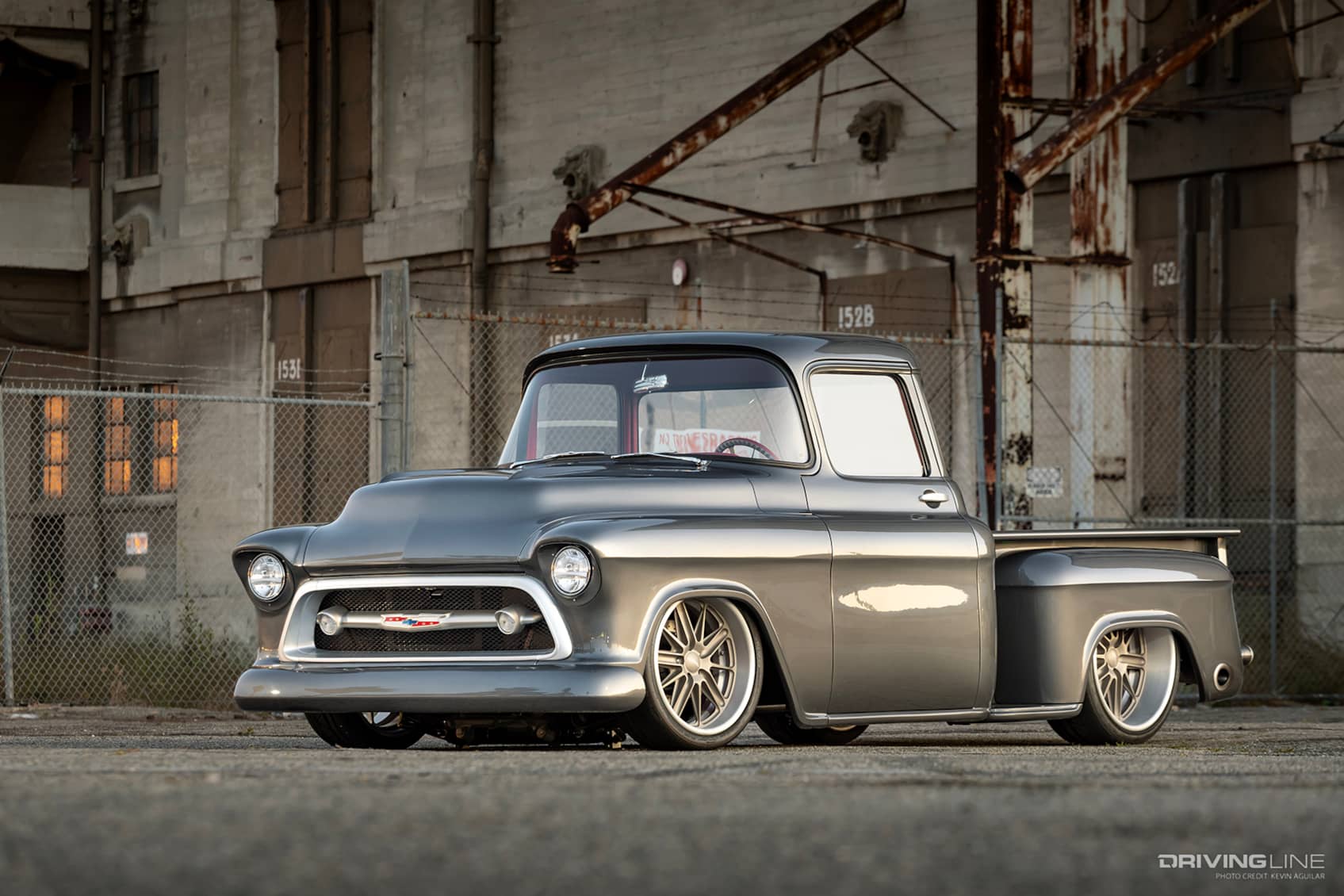 Gray Ghost: A ‘57 Chevy 3100 Reborn with Modern Flair | DrivingLine