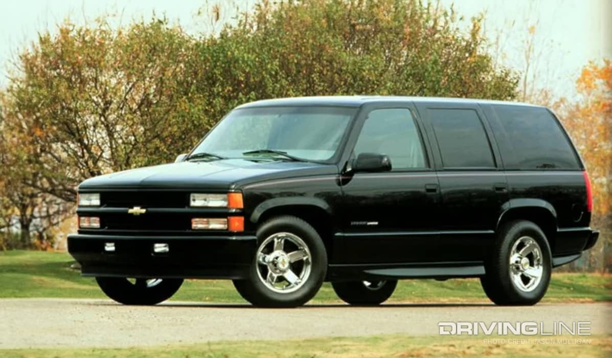 Slammed 2000 Chevy Tahoe Unlimited Restomod | DrivingLine