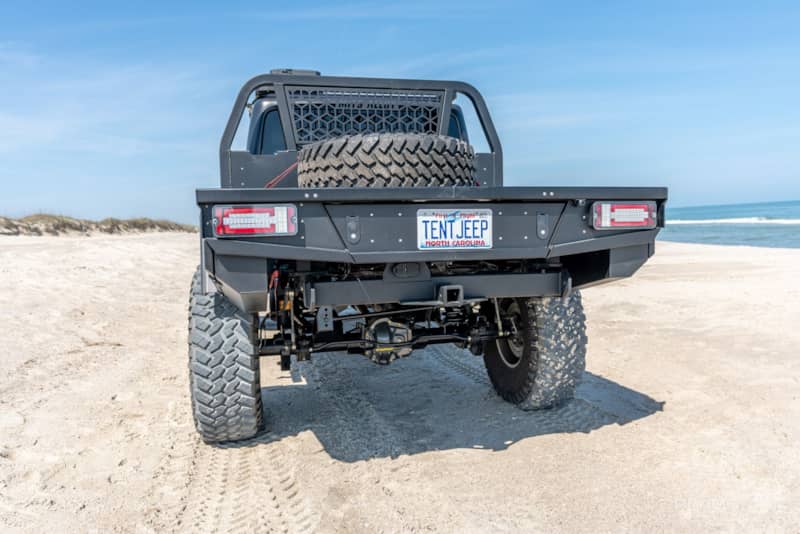 Jeep Gladiator Rubicon on 40's Flatbed Conversion from MITS Alloy ...