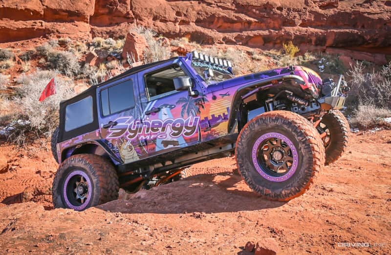Synergy's Miami Beach Jeep JK Wrangler Built for the Stars | DrivingLine