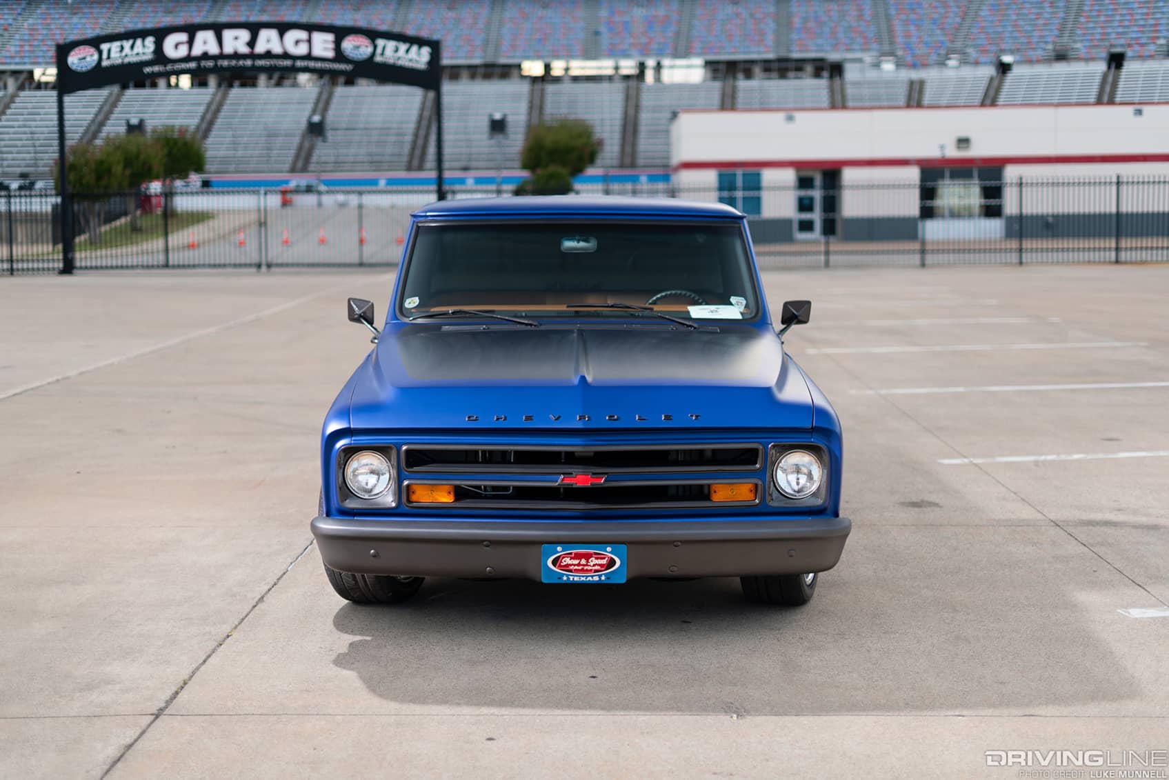 The Blue Devil: Show & Speed's Chevy Silverado Custom | DrivingLine
