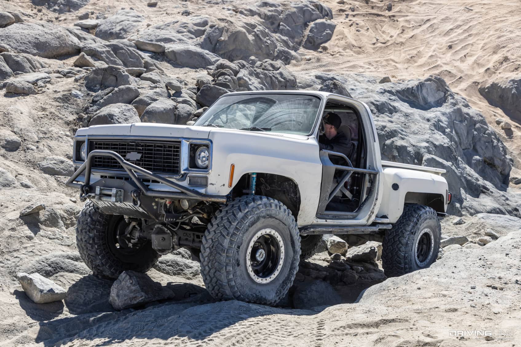 A Chevy Square Body Stepside Truck Built for the Rocks | DrivingLine